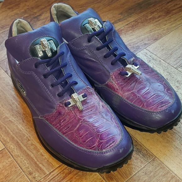Mauri | Shoes | Mauri 890 Grape Genuine Hornback Crocodile And Mauri ...